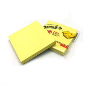 Sticky Notes, Practical Notes - yellow Color - 100 Sheets. | Daraz.lk