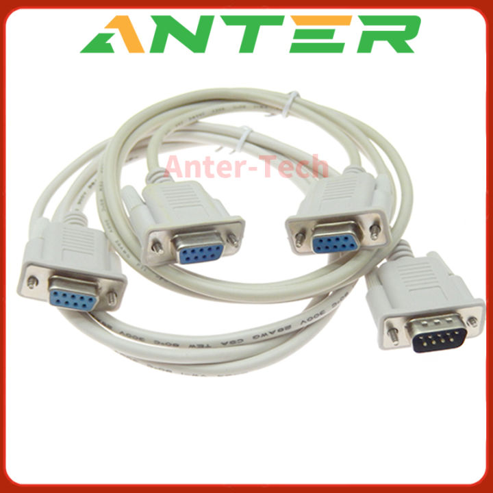 1PCS DB9 Serial cable 9Pin RS232 Male/Female PC converter Expansion ...