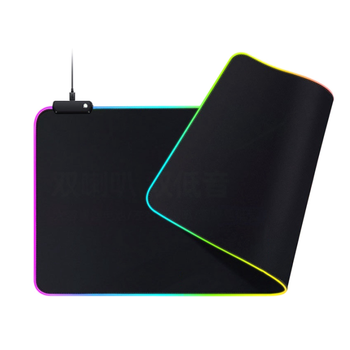 31.5 X 11.8 in RGB Mouse Mat Luminous Mouse Pad with Non-Slip Rubber ...