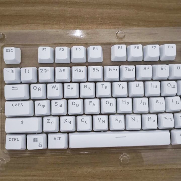 Keycaps Russian Translucent Backlight Кейкапы Клавиатуры For Cherry MX ...