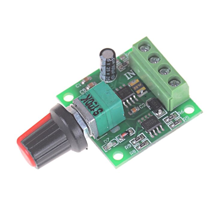 5V 12V 30W 2A 1.8V -12V PWM Motor Controller Regulator Low Voltage Fan ...