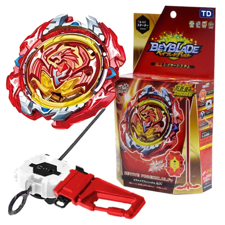 【Tento】Beyblade Burst Starter Booster Pack With Launcher Included For Kids - G10900 | Daraz.lk