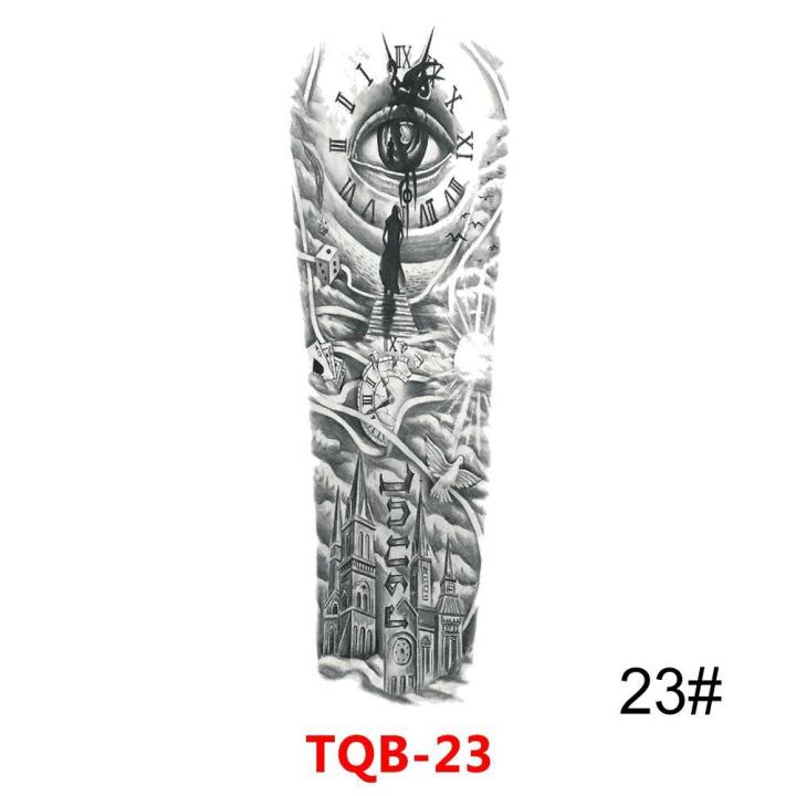New 40 tyle Waterproof Uniex Temporary Tattoo ticker Removable Arm Body ...