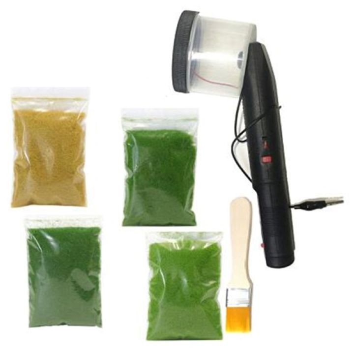 Modeling Applicator Hobby Grass Static Flocking Material Model Scenery ...