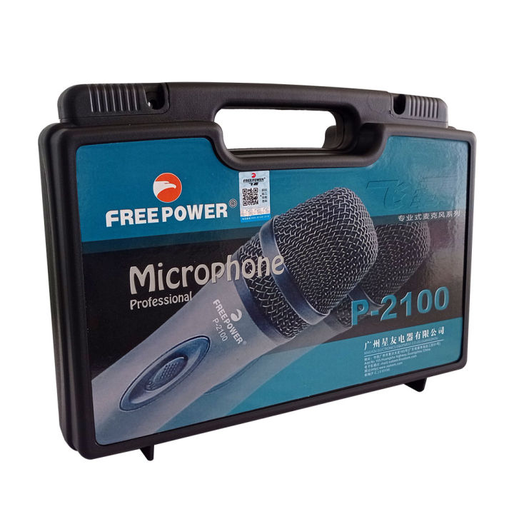 Freepower Mic Microphone Professional Wired Microphone With Cable ...