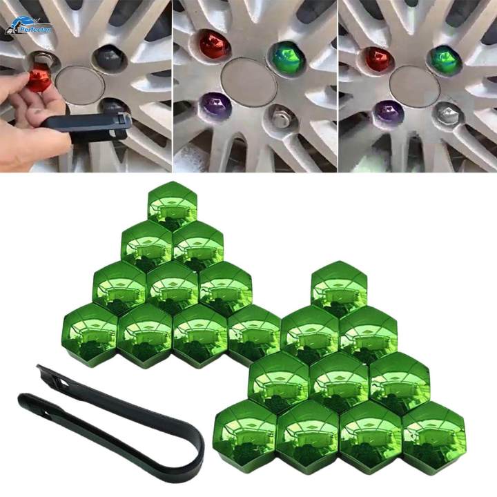 20x Car Wheel Nut Caps Covers Wheel Rim Cover Clip Removal Tool ...