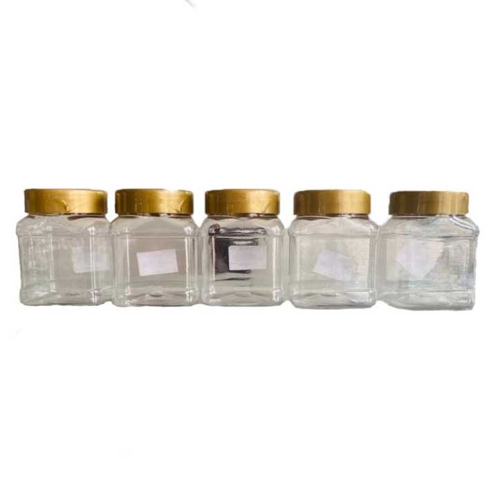 5 Pcs Visual Kitchen Spice Containers With Lid Seasoning 5 Pieces ...