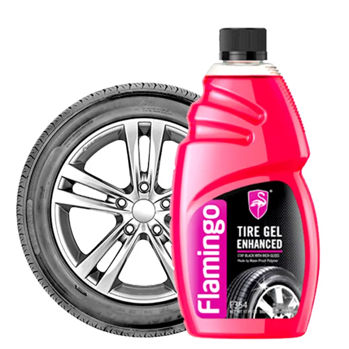 Flamingo Tire Gel Enhanced (Silicon Based) 500Ml | Daraz.lk