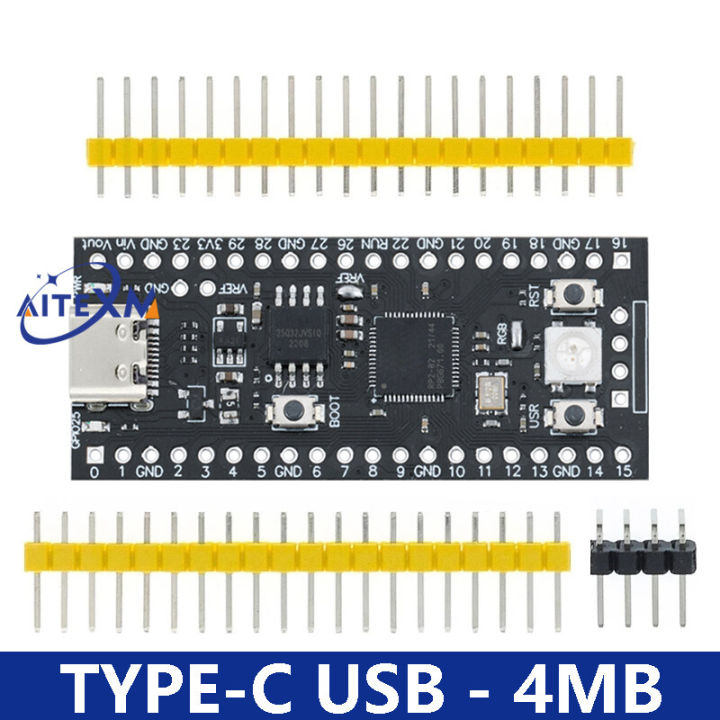 【FOOT SOFA】Raspberry Pi Pico Board RP2040 TYPE-C / MICRO Dual-Core ...