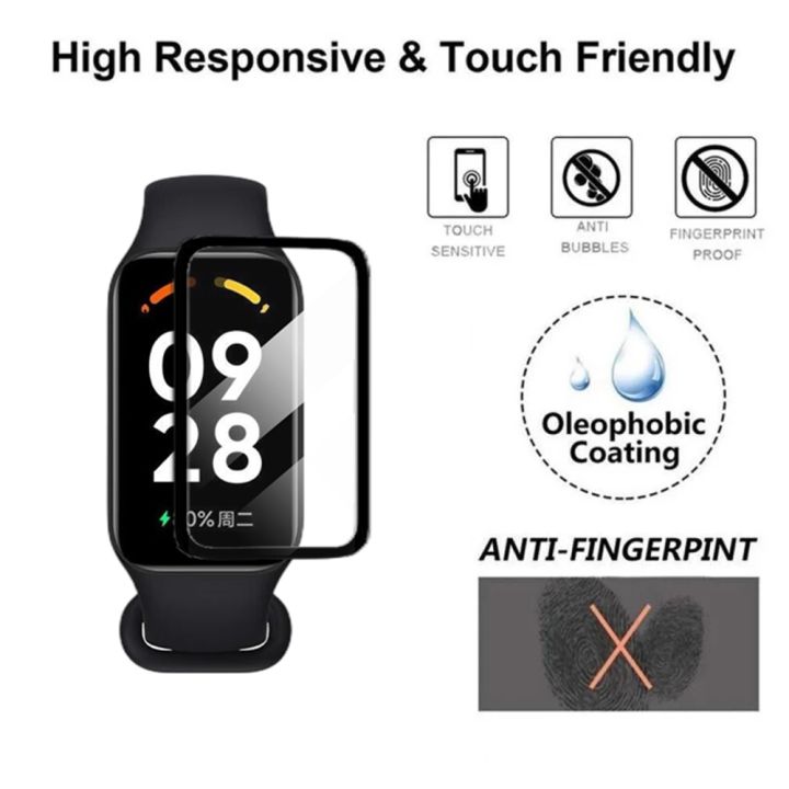 3D Curved Ceramics Film For Xiaomi Band 9 8 Active Screen Protective On ...
