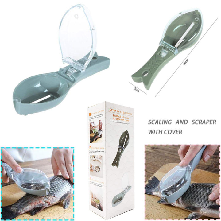 Fish Skin Brush, Fishing Scale Scrape Remover For Faster And Easier ...