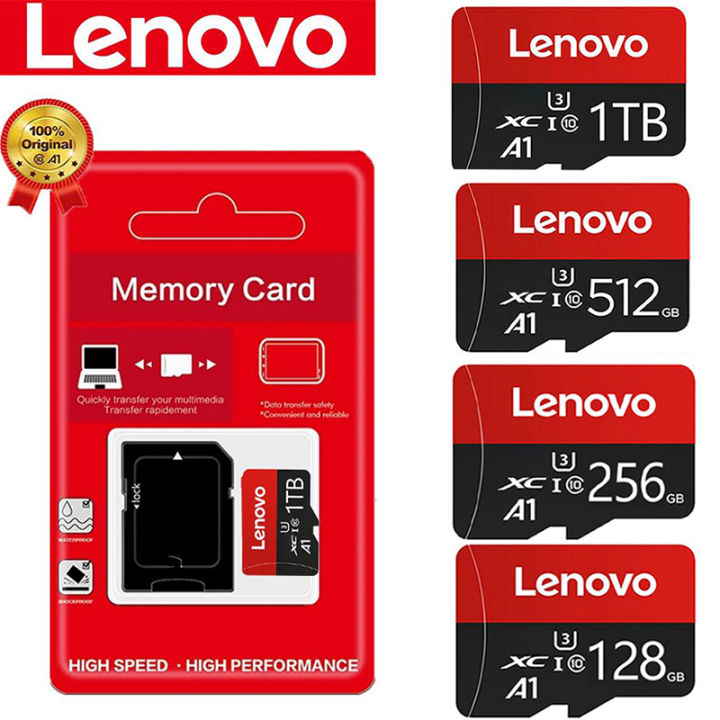 Lenovo Original 2TB High Speed Memory Card 128GB V60 1TB Mini SD Card ...