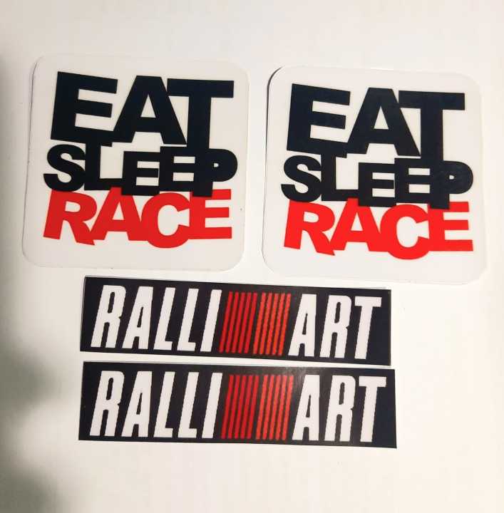 KDH and CAR sticker 4Pcs | Daraz.lk