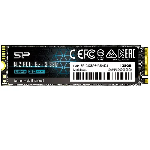 Silicon Power SSD 128GB 1.3 NVMe Solid State Drive SP M.2 PCle Gen 3 ...