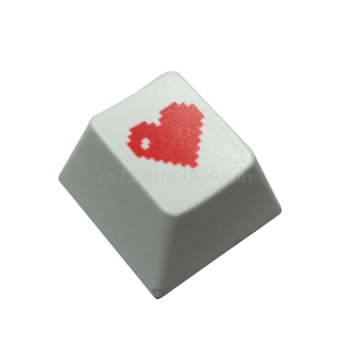 New R4 Keycap Love Cherry Profile Dip Dye Sculpture Pbt Keyboard Keycap ...