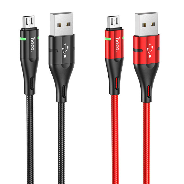 HOCO U93 2.4A Micro USB cable fast charging data cable | Daraz.lk