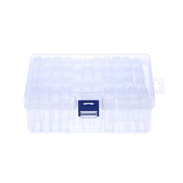 Migeet Clear Plastic Diamond Storage Box with Compartment 42/64/84/112 ...