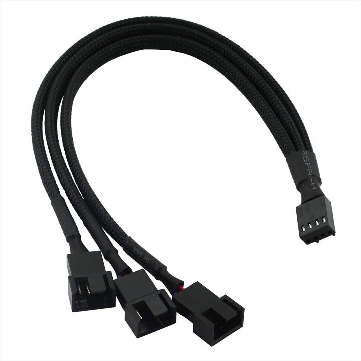 Fan splitter cable PWM Splitter 4 Pin sleeved cable | Daraz.lk