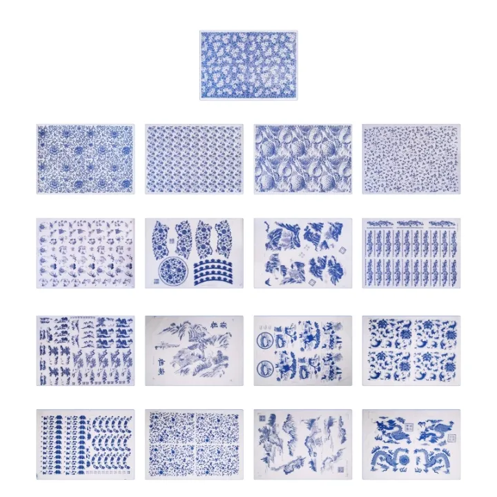 Pottery Clay Transfer Paper Ceramic Decals Ceramics Clay Transfer Paper ...