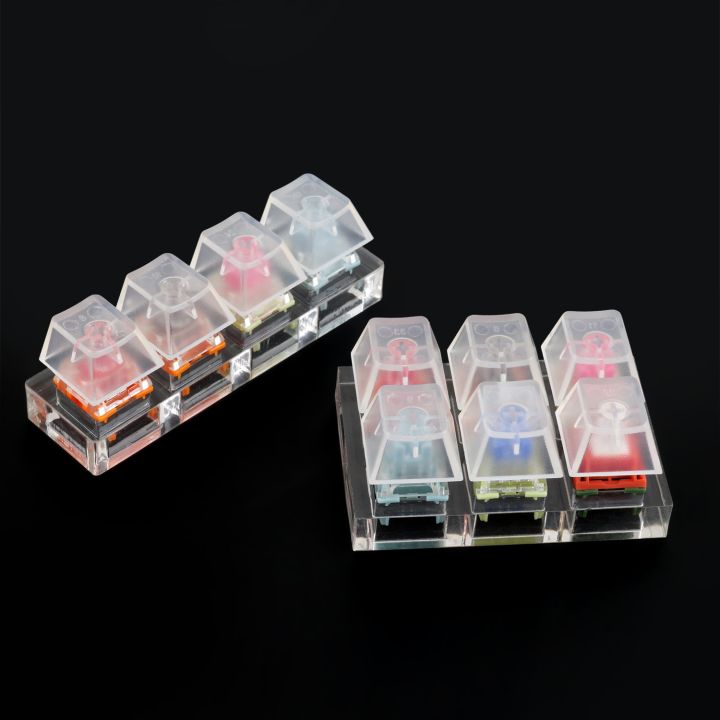 Switches Clear Keycaps Sampler Mechanical Keyboard Translucent Keycaps ...