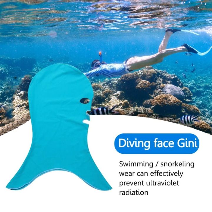 Swimming Supplies Prevent Jellyfish Diving Face Gini Anti-UV Sunscreen ...