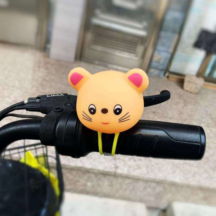 Mountain Road Little Yellow Duck Cartoon Animal Bicycle Bell Flashing ...