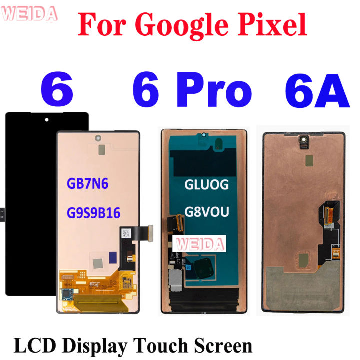OLED LCD For Google Pixel 6 Pro GLUOG G8VOU LCD Display Touch Screen Assembly For Google Pixel ...
