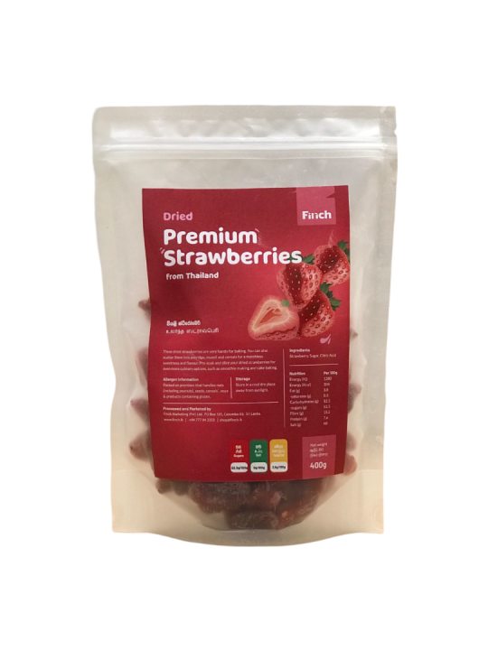 Dried Premium Strawberries - 400g | Daraz.lk