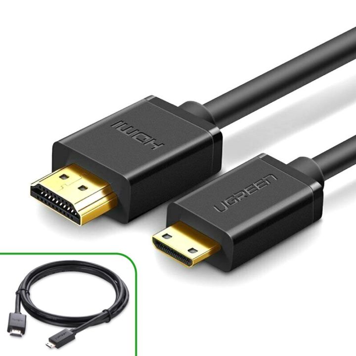 U-green Mini HDMI TO HDMI Cable Full Copper | Daraz.lk