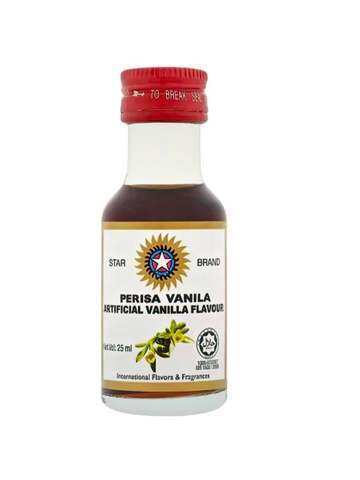 Star Brand Artificial Food Colouring & Flavouring 25ml Vanilla Flavor ...