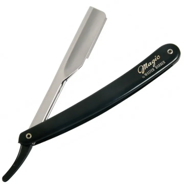 Master Barber Shaving Razor Classic Straight Razor Neckline Sideburns ...