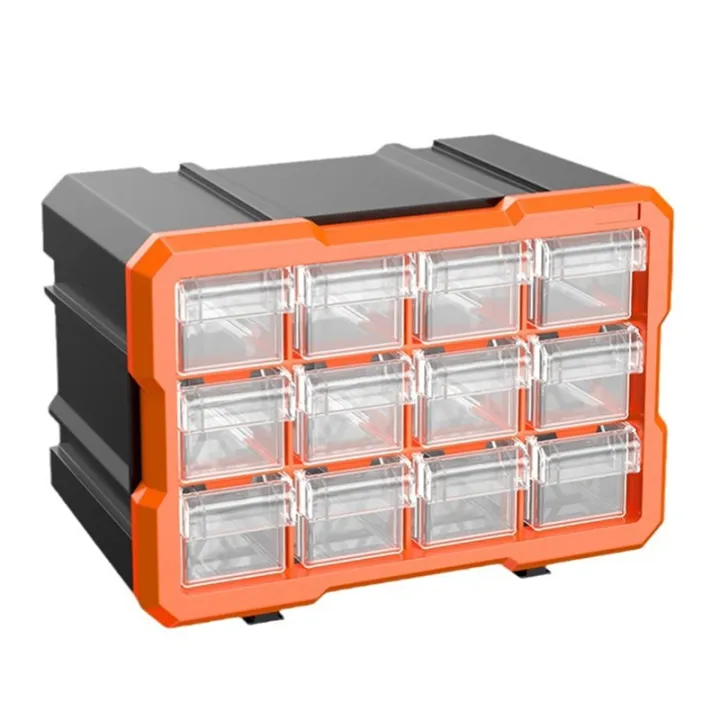 Hardware Tool Partition Storage Box Nuts Bolts Screws Parts Container ...