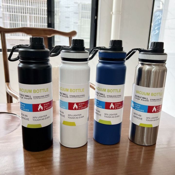 Large-capacity 600/800ml Insulated Cup Stainless Steel Leakproof Vacuum ...