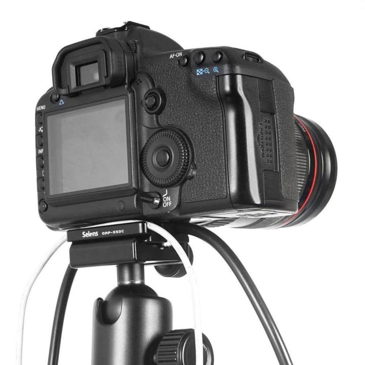 Selens Aluminum Tether Lock QR Quick Release Plate Camera Cable Clamp ...