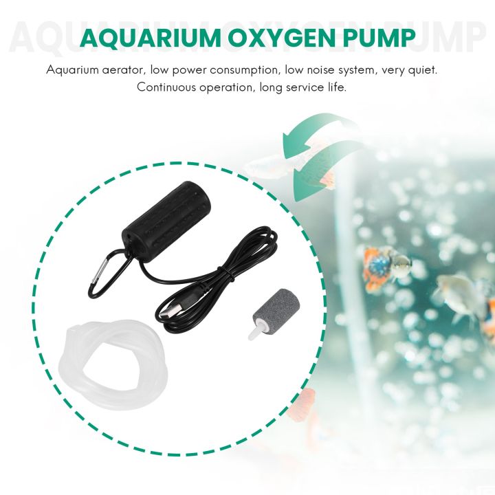 Usb Mini Aeration Pump Air Pump Aquarium Aerator Ultra Quiet Mini Fish ...