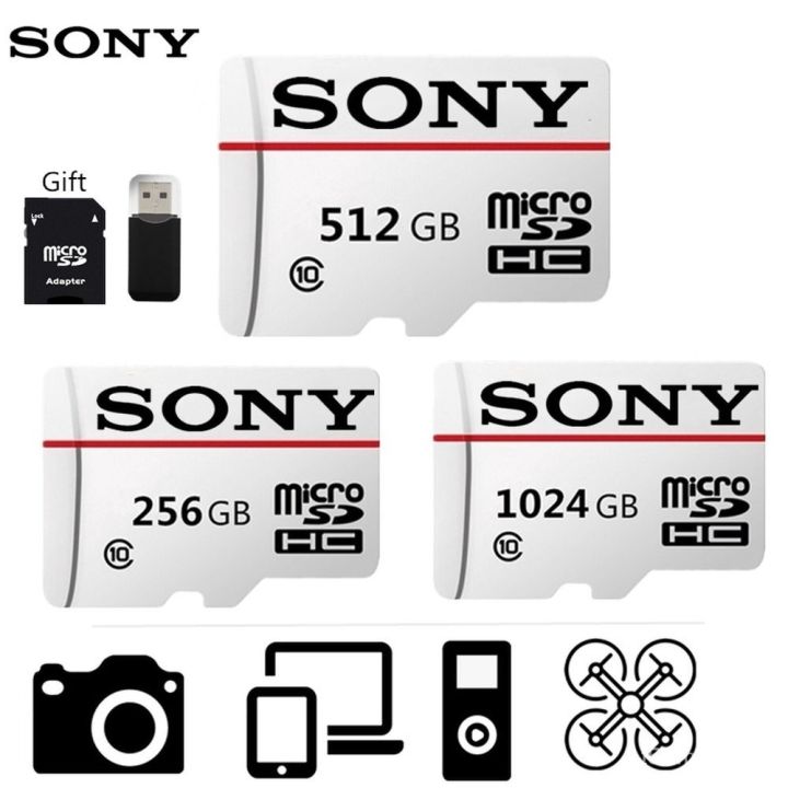 ♥COD+100% original Spot goods Sony High Speed Memory Micro Card C10 1TB ...