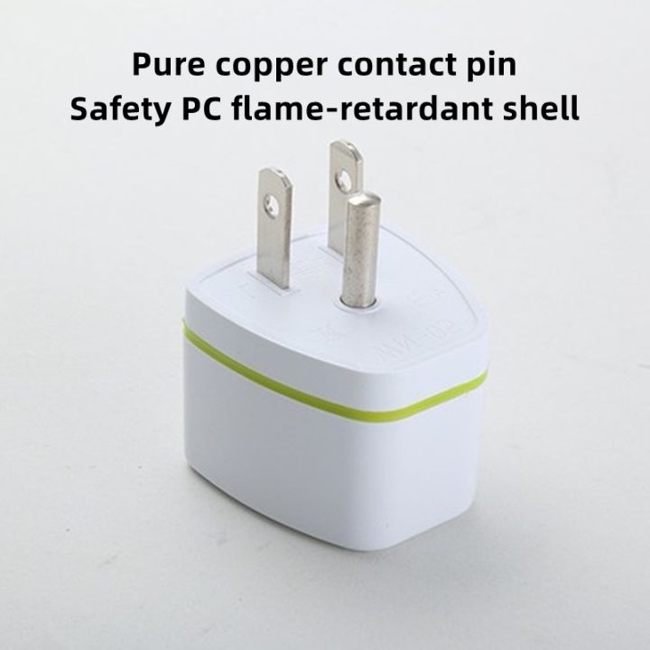 Travel Adapters Converters 3 Pin Plug Adaptor PH US Standard Universal ...