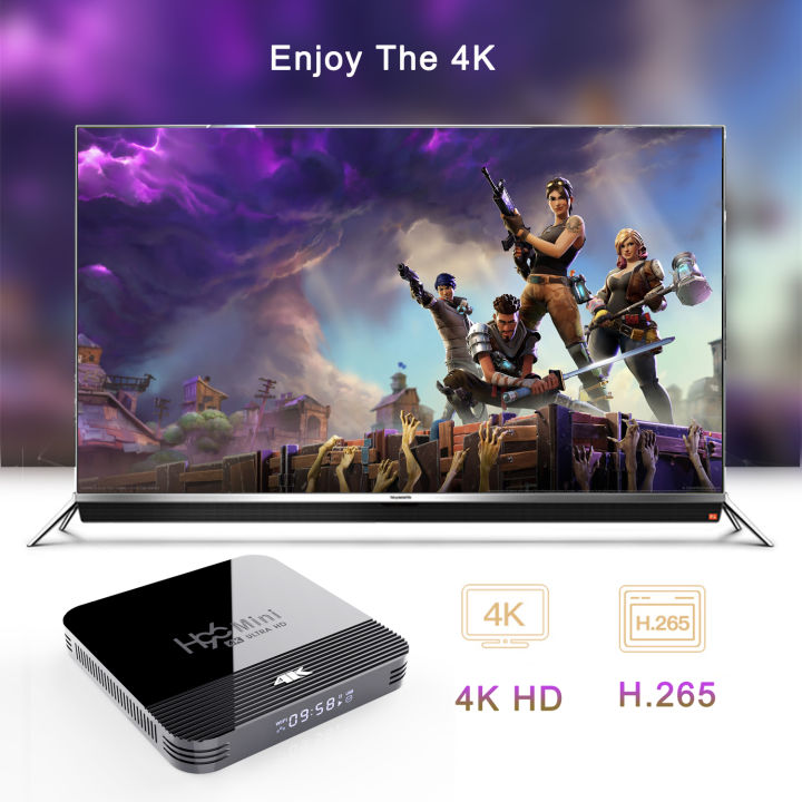 Android TV Box H96 mini 4k Quad Core RK3228A Dual WIFI Media Player 2GB ...
