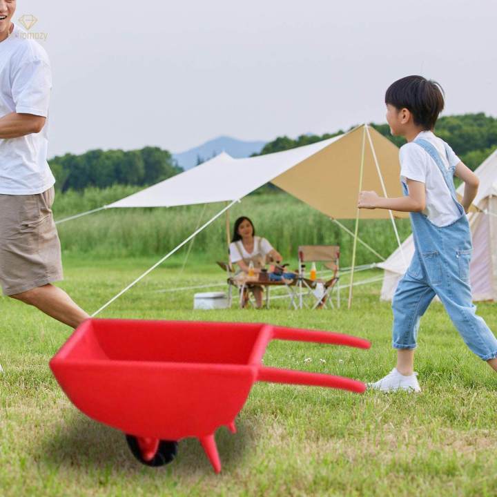 Kid's Wheelbarrow Educational Learning Pretend Toy Outdoor Toy ...
