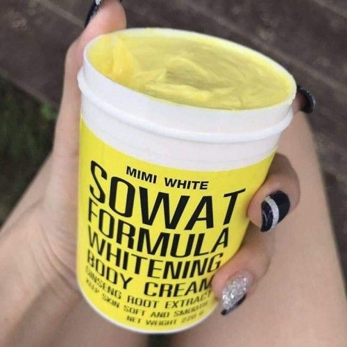 Mimi White Sowat Formula Whitening Body Cream 220g | Daraz.lk
