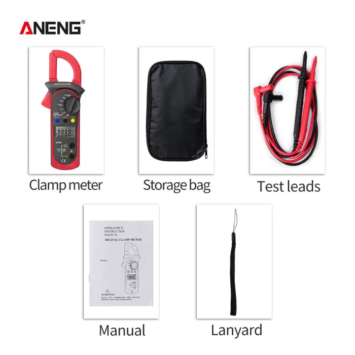 【Buy with eyes closed】ANENG ST201 Digital Professional Multimeter Clamp ...
