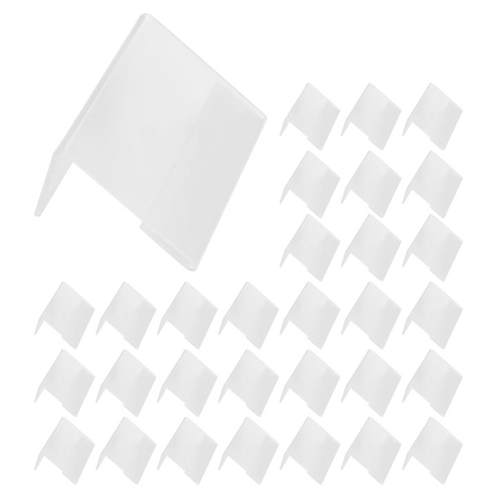 30Pcs Sign Display Holder Price Name Card Tag Mini Sign Label Counter ...