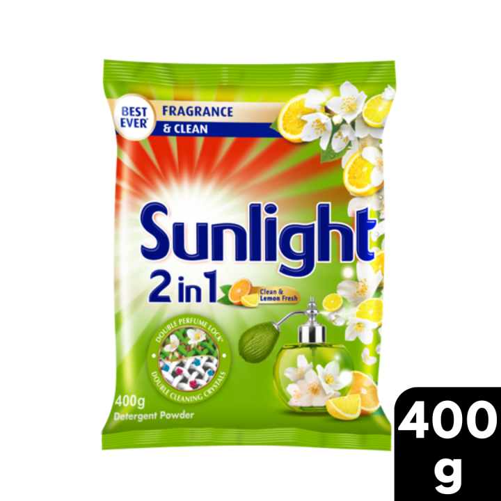Sunlight Lemon & Orange Detergent Powder, 400g | Daraz.lk