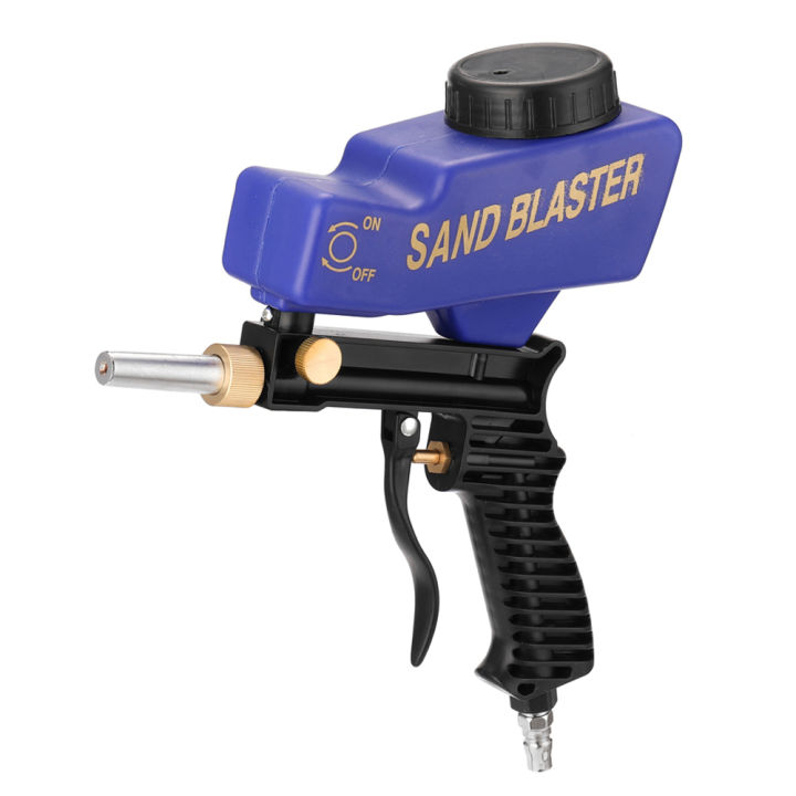 Portable Gravity Pneumatic Set Blasting Device Sandblaster Antirust Sandblasting Machine | Daraz.lk