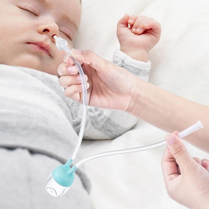 Baby Nose Cleaner Nasal Aspirator Baby Mucous Remover Newborn Hygiene ...