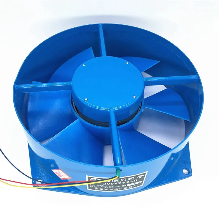 200FZY7-D Single Flange AC380V 65W Fan Axial Flow Fan Fan Electric Box ...