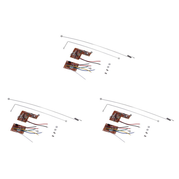 3 Set 4CH 40MHZ Remote Transmitter & Receiver Board with Antenna for ...