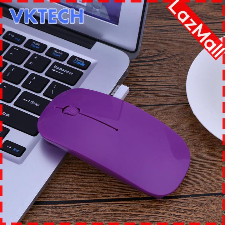 【ThinkWay】 2.4GHz 1,000DPI Ultra-thin 3-Button Wireless Photoelectric ...