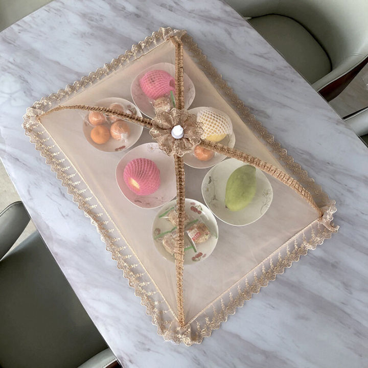 RHS Online Large Foldable Food Cover Umbrella Style Vegetable Table ...