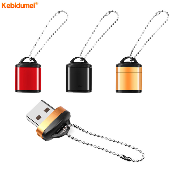 Kebidumei Mini High Speed USB 2.0 Card Reader Mini USB TF Card Adapter ...